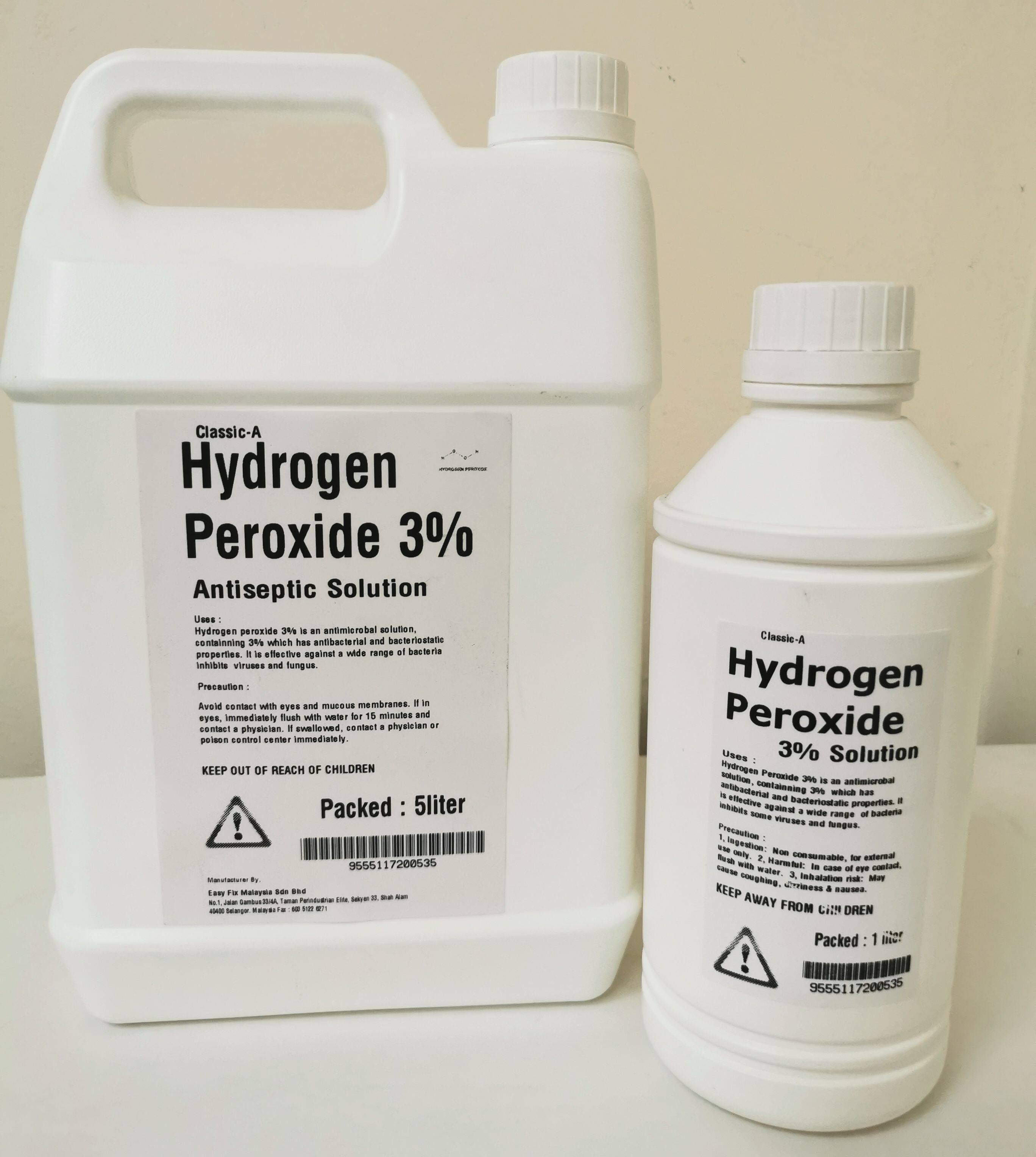 HYDROGEN PEROXIDE 3% CONCENTRATION 1 LITER | Lazada