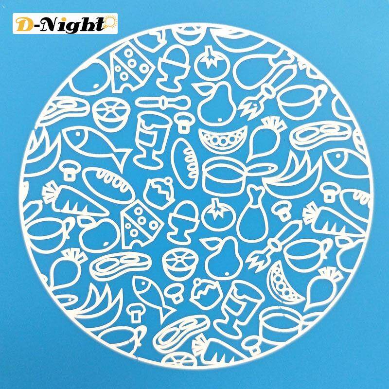 D - Night ซิลิโคนแผ่นรองอบสำหรับแป้ง Reusable Non - Stick แผ่นรองโต๊ะ ...