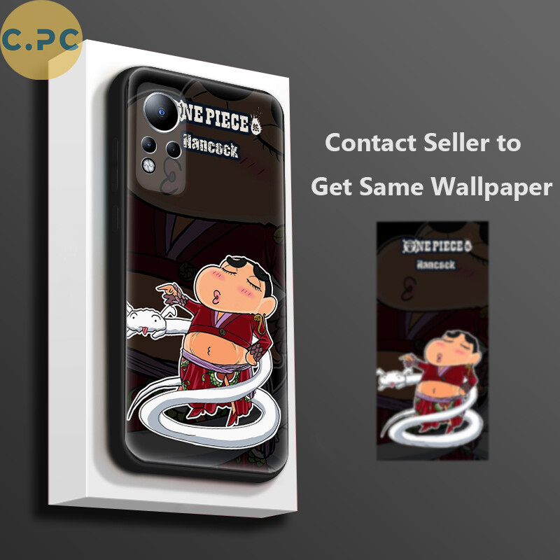 C.PC One Piece X Crayon Shin-chan เคส Infinix Note 12 G88 X663 เคสซิลิโ ...