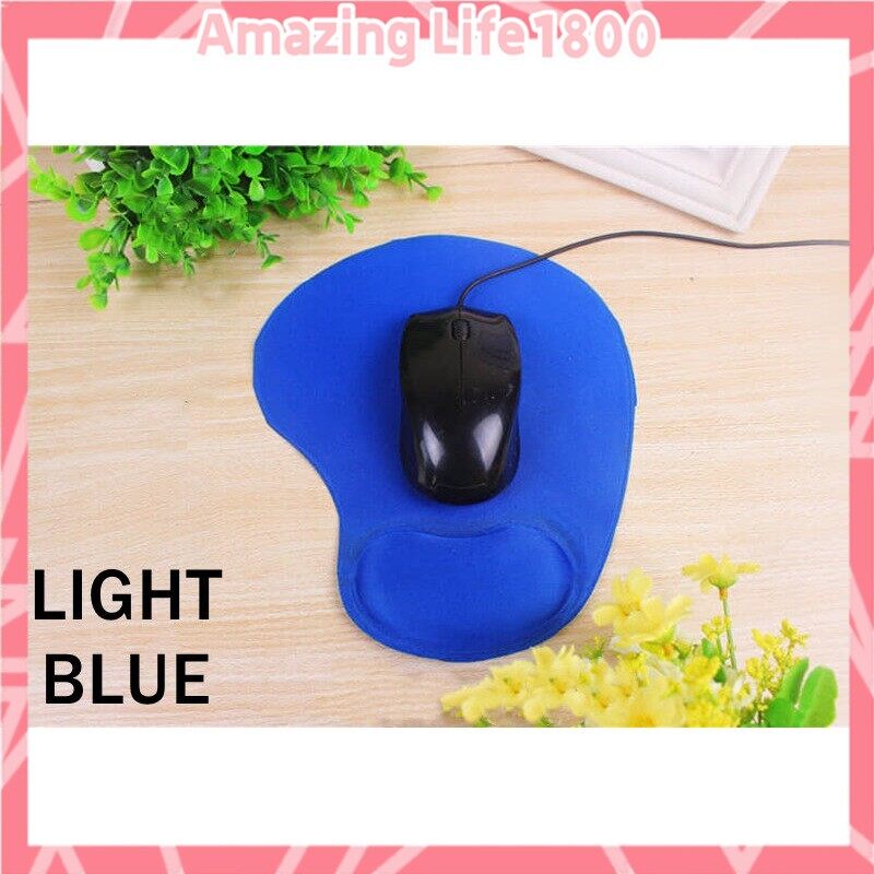 Mouse Pad Comfort Ergonomic with Wrist Protect Soft Pad Laptop Notebook ...