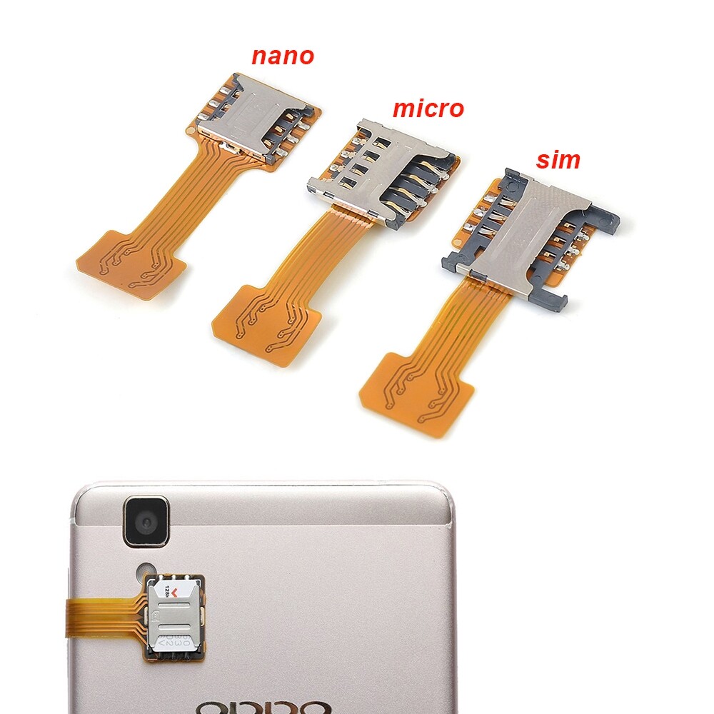 【Akula Store】Sim Extender Universal ปฏิบัติ TF Hybrid สล็อตซิม Dual Sim ...