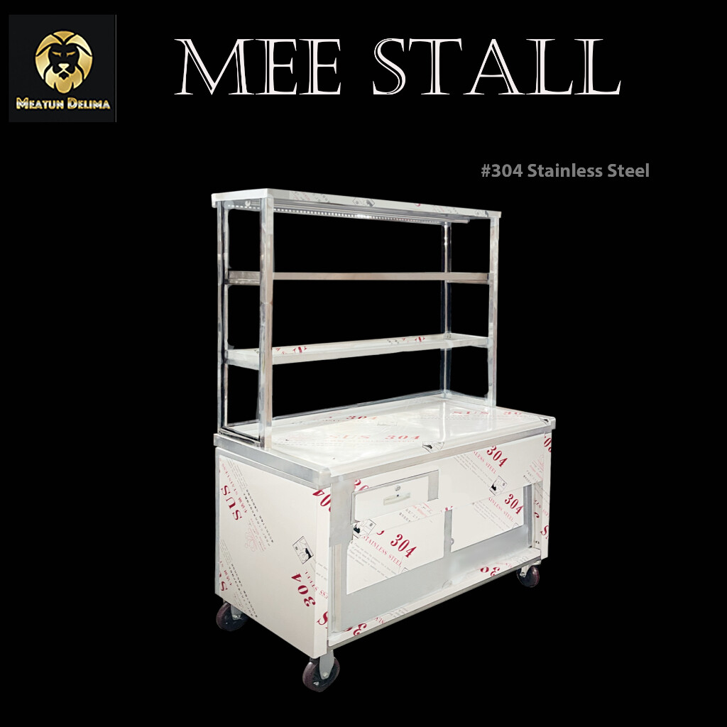 Stainless Steel Mee Stall Warung Restaurant Commercial 2 Tier Free ...