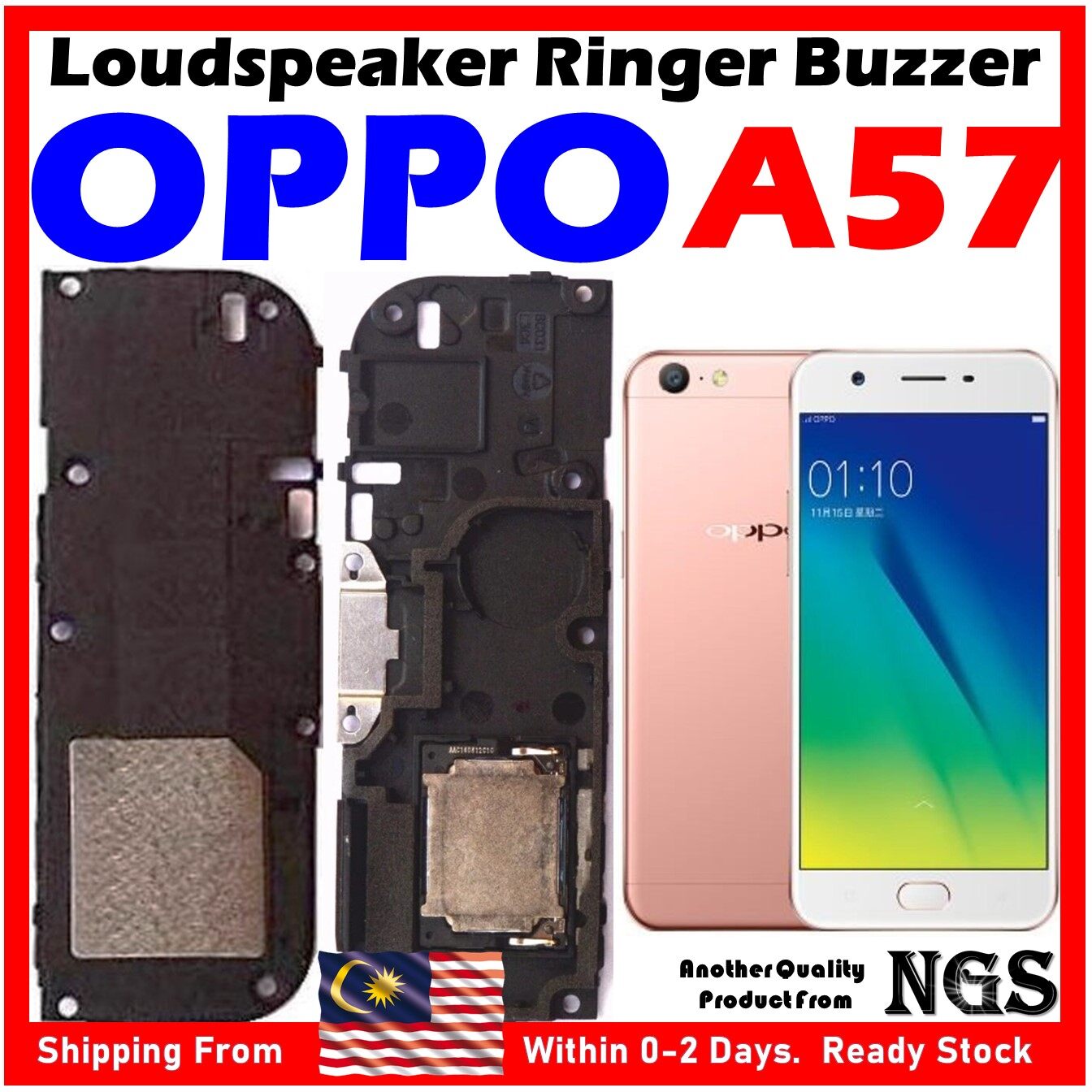 Full Set Loud Speaker Loudspeaker Ringer Buzzer Module For OPPO A57 ...