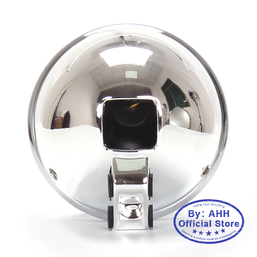 AHH 7" 35W 12V Universal Motorcycle Round LED Headlight H4 Lamp Bulb ...