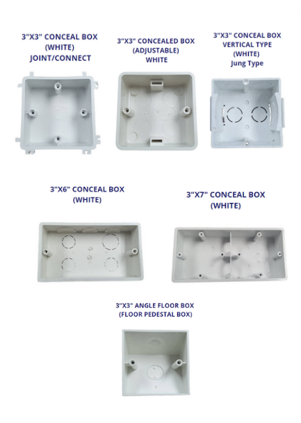 CONCEAL BOX & ANGLE FLOOR BOX | Lazada