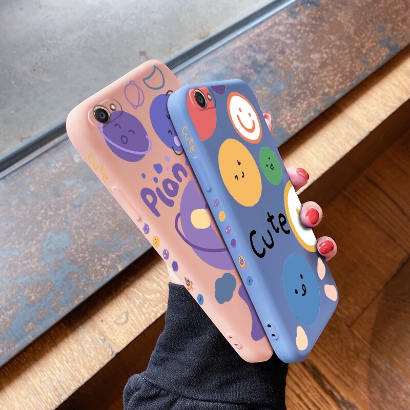 สำหรับ Vivo Y55 Y55s Y55L Y55A Y66 Y65 Y31 Y51a เคสมือถือน่ารักพื้นที่ ...