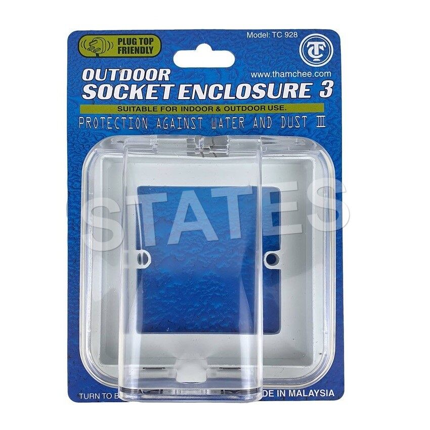 TC928 Waterproof / Weatherproof Protective Socket Cover Outdoor Socket ...
