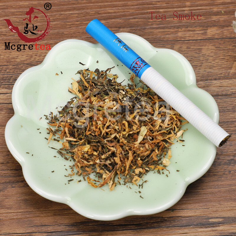 茶烟 不含尼古丁 茉莉花茶 Tea smoke flowers tea smoke fine style tea king quitting ...