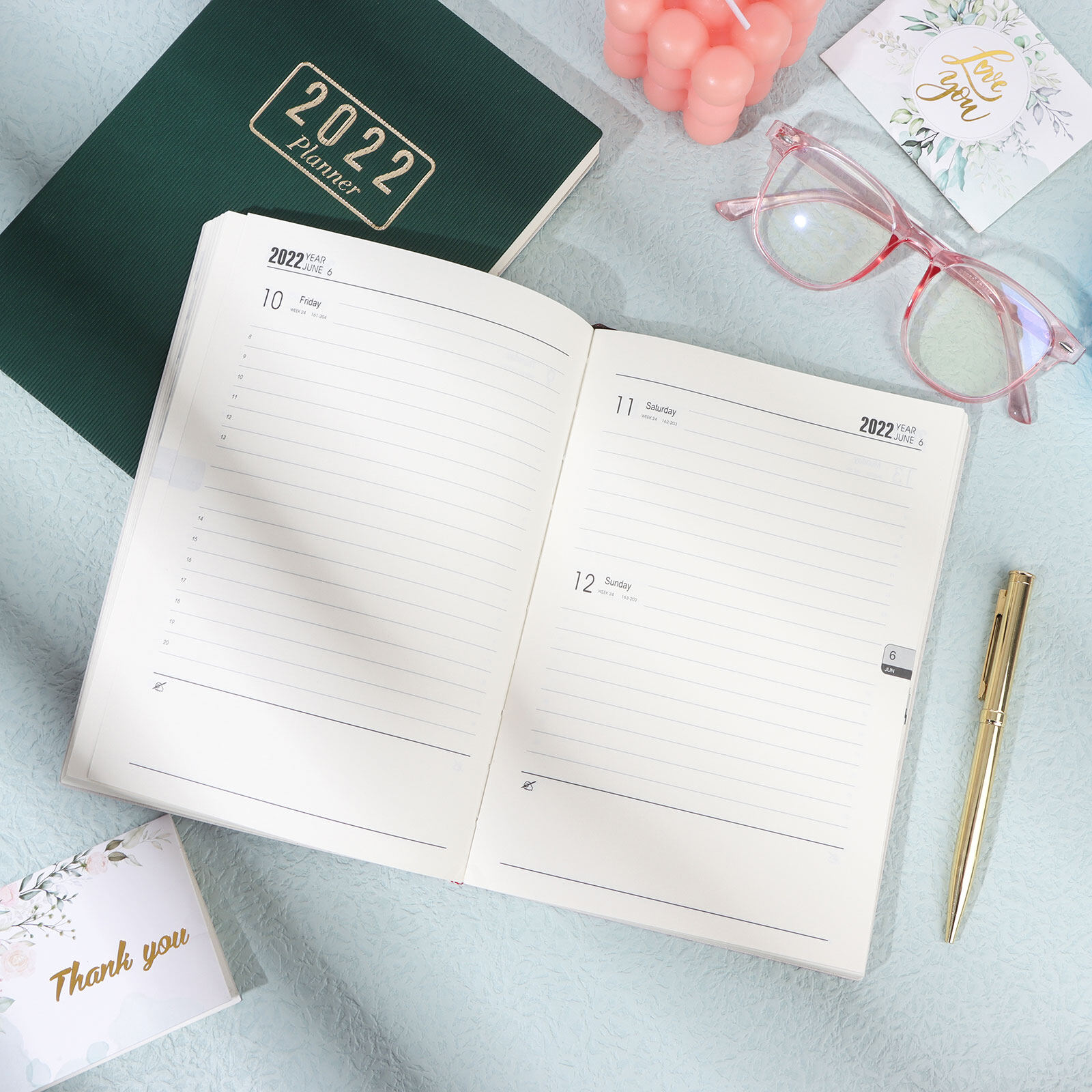 2022 Planner Daily Planner Schedule for 2022 Academic - MixASale