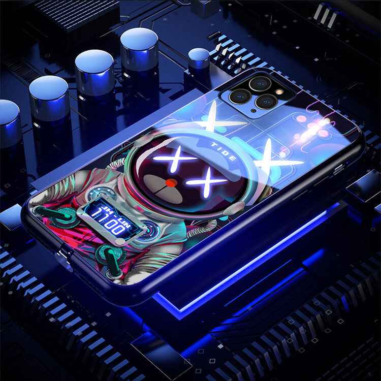 【LED LIGHT】iPhone 14 Pro Max Voice Controlled LED Lighting Case For ...