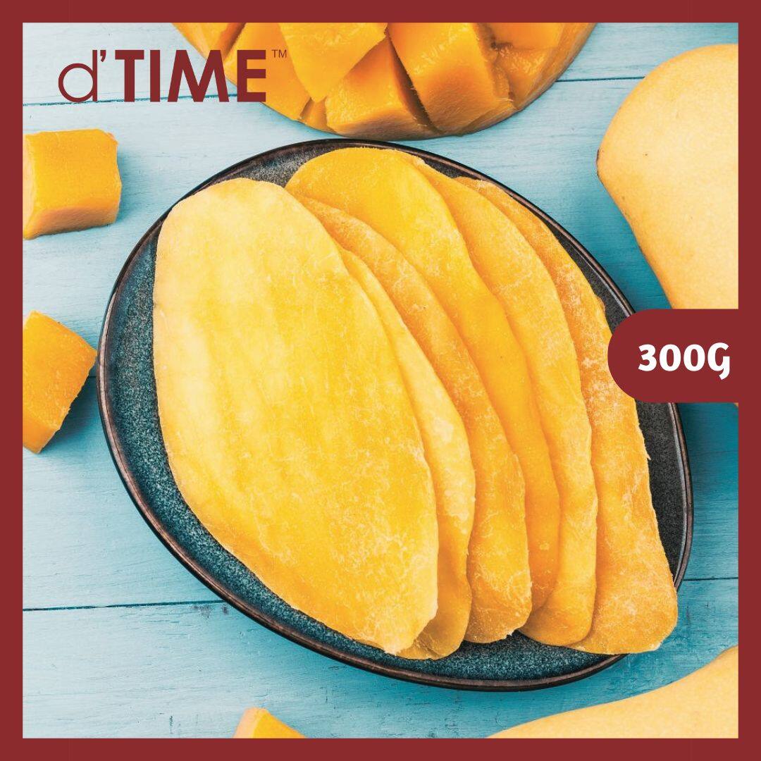 d'TIME Low Sugar Thai Natural Dried Mango Slice Ready to Eat 100g, 200g ...