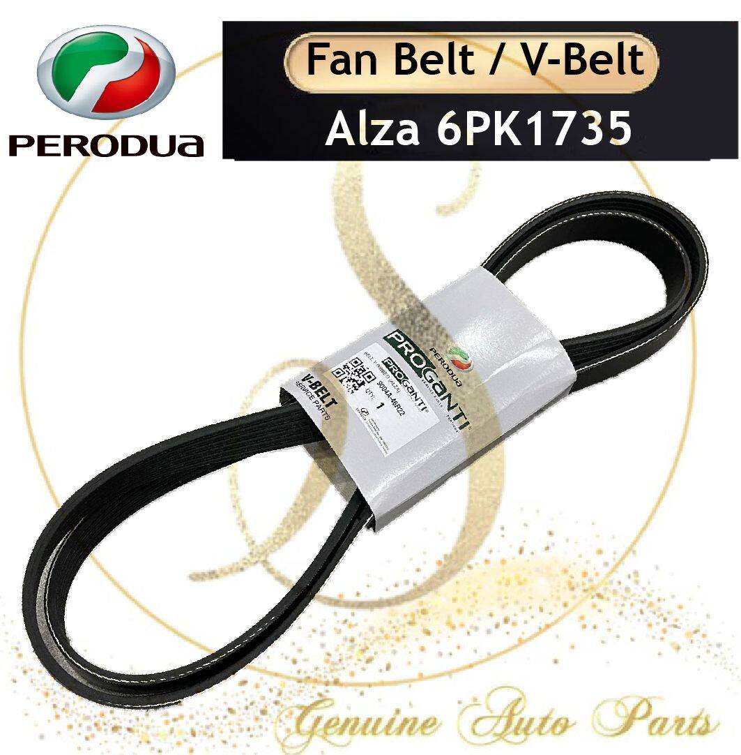 (100% ORIGINAL) PERODUA PROGANTI ALZA FAN BELT V-BELT 2006-2022 6PK1735 ...