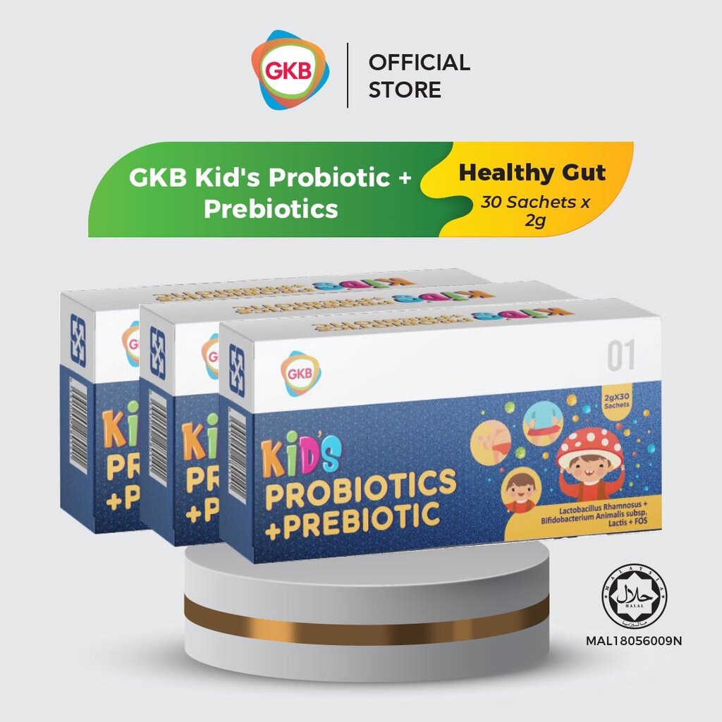 GKBIO GKB Kid's Probiotic + Prebiotics (30 Sachets) GKBPP01 Help ...