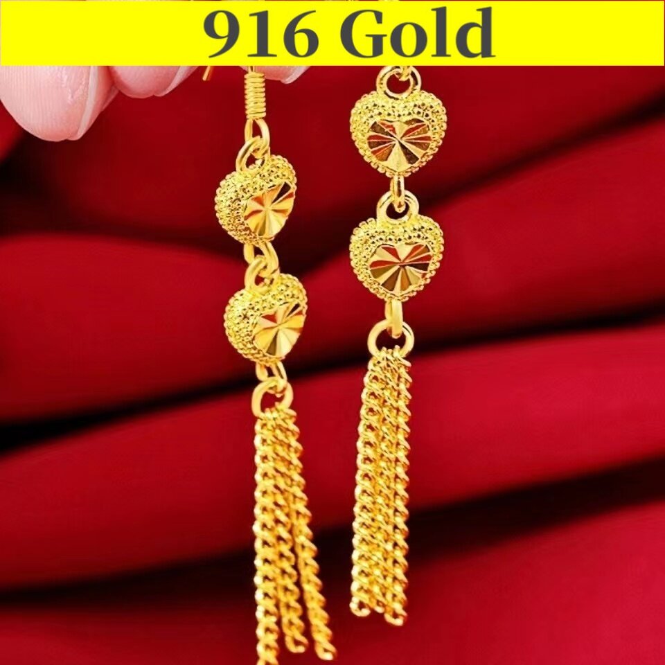 916 gold earring design store