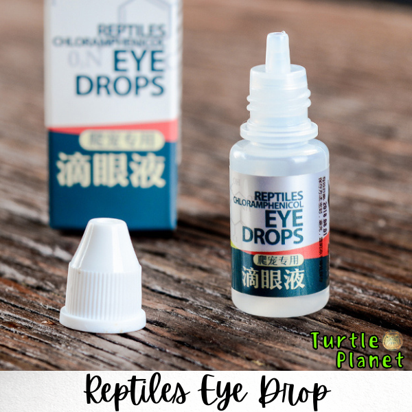 Reptile Eye Drop White Eye Disease Eye Infection Sick Turtle Tortoise ...