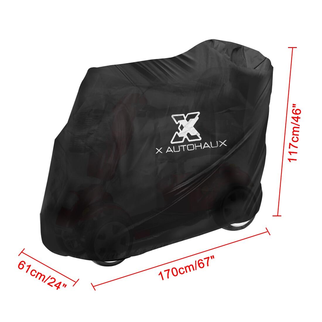 Moto Exterior Accessories uxcell Mobility Scooter Cover Waterproof Rain ...