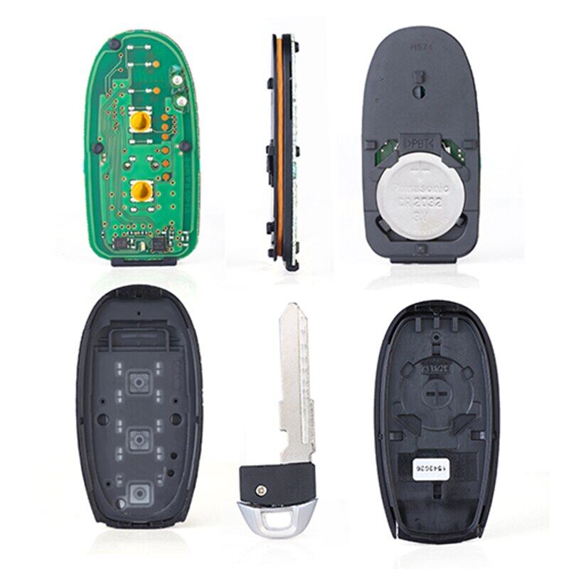 Keyecu OEM Smart Remote Car Key Fob -TS007 315Mhz TS008 433Mhz- 2ปุ่ม ...
