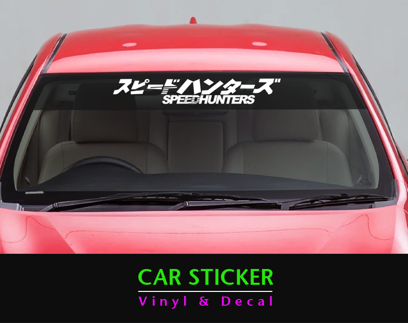 Large Speedhunters Japan Windscreen Upper Sticker Vinyl Honda Civic ...