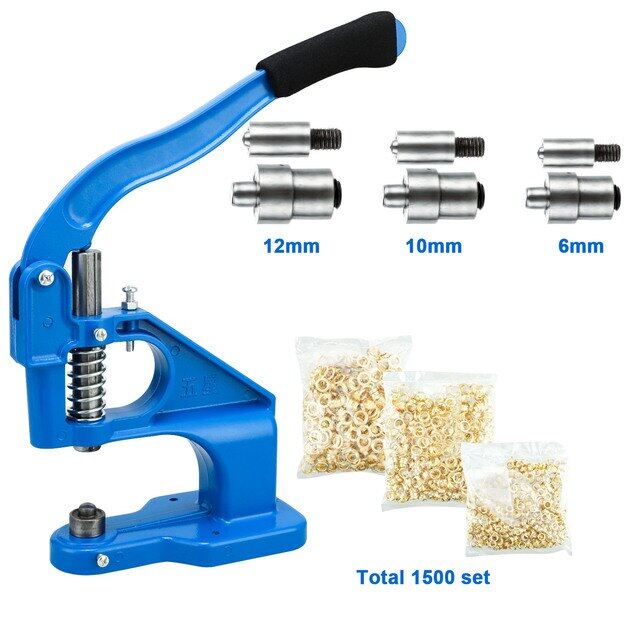 Grommet Eyelet Machine Ph Manual Installation Tool Hand Press Sew ...