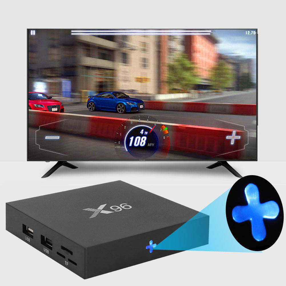 X96 Android 6.0 S905X Wifi Smart Set Top TV Box 1GB+8GB HDMI 4K Media ...