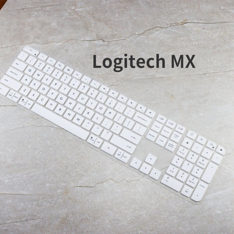 Ultra Thin Keyboard Cover For Logitech MX Keys Concave-convex silicone ...