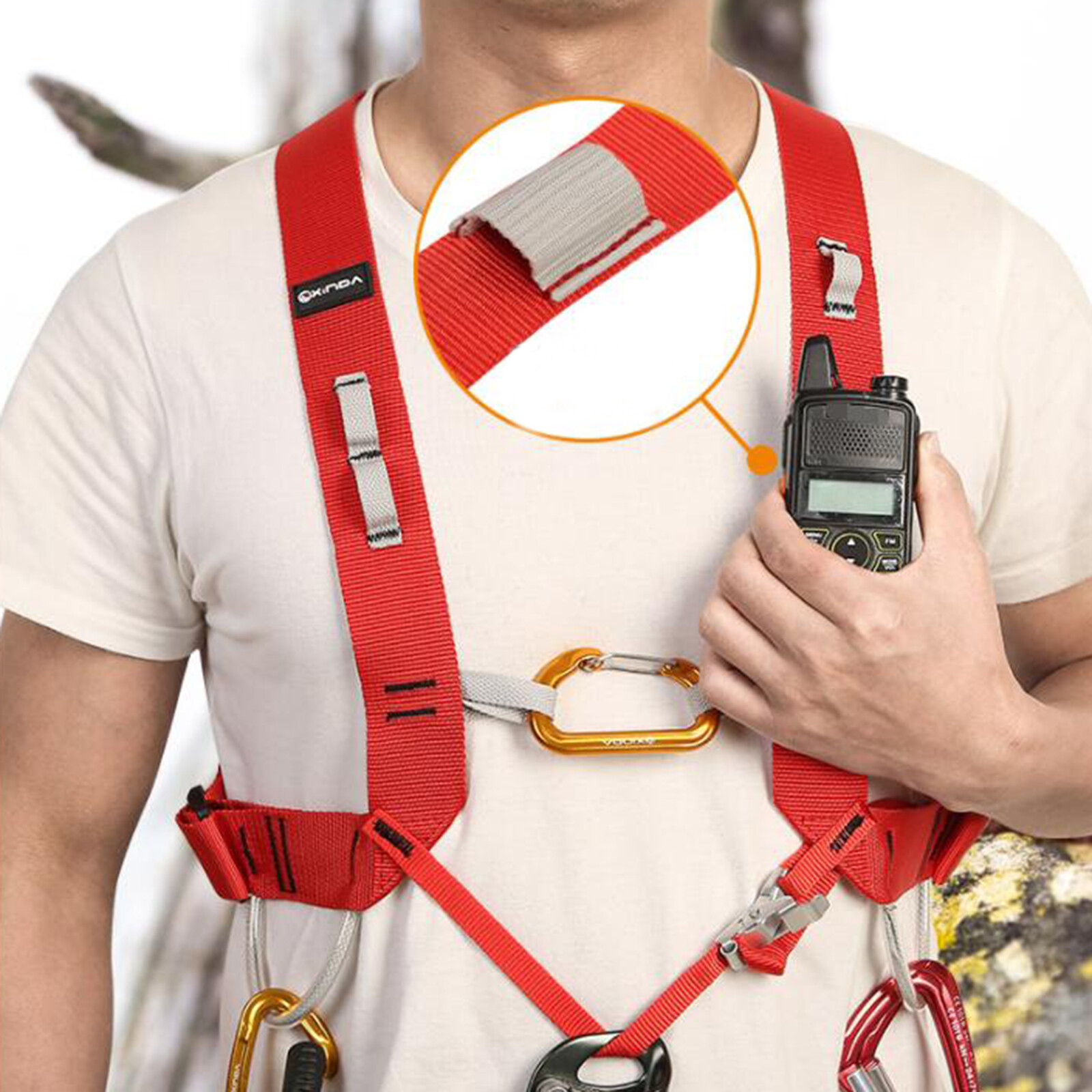 Flameer The Upper Body Climbing Harness All Top Chest Strap for Outdoor ...
