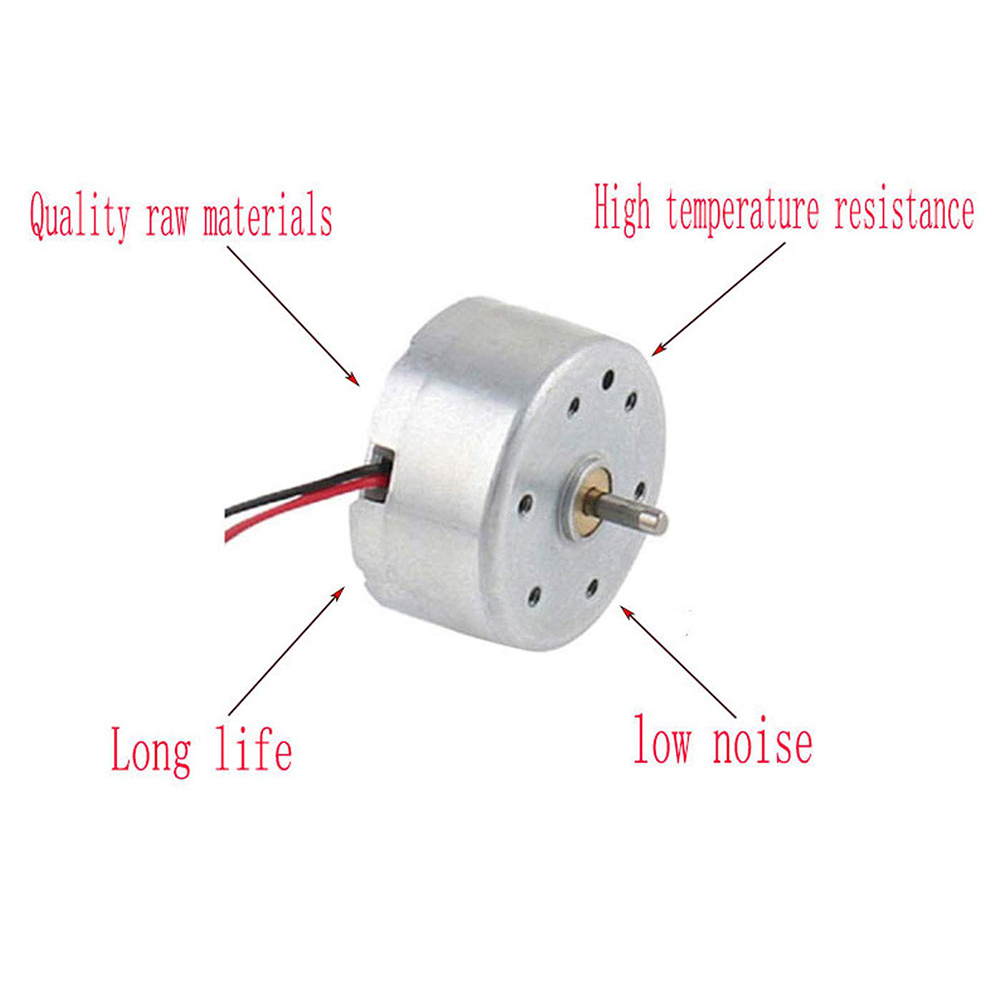 6 Pcs Mini Motor Electric Motor DC 3V 1500RPM for Electric Machinery ...