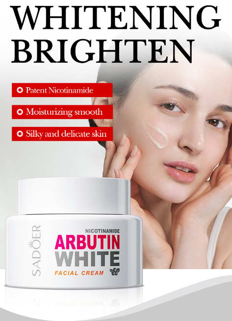 Sadoer Nicotinamide Arbutin White Face Cream 50g 烟酰胺熊果苷美白面霜 | Lazada
