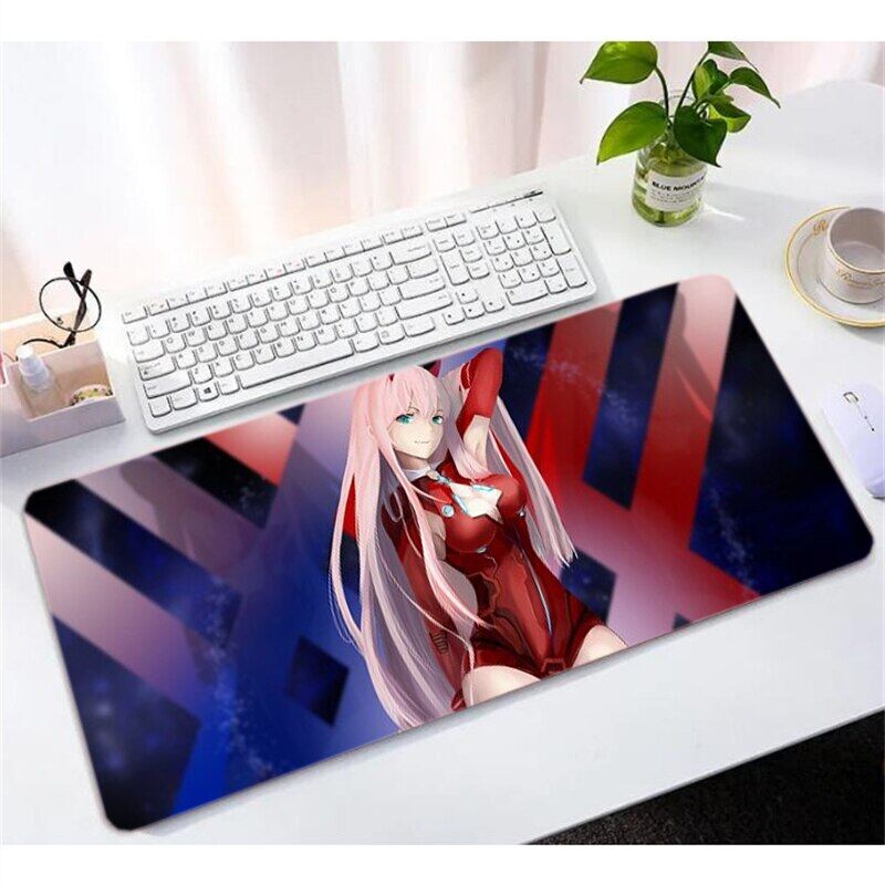 Zero Two Darling In The Franxx Mouse Pad Desk Mat Large Demon Slayer ...