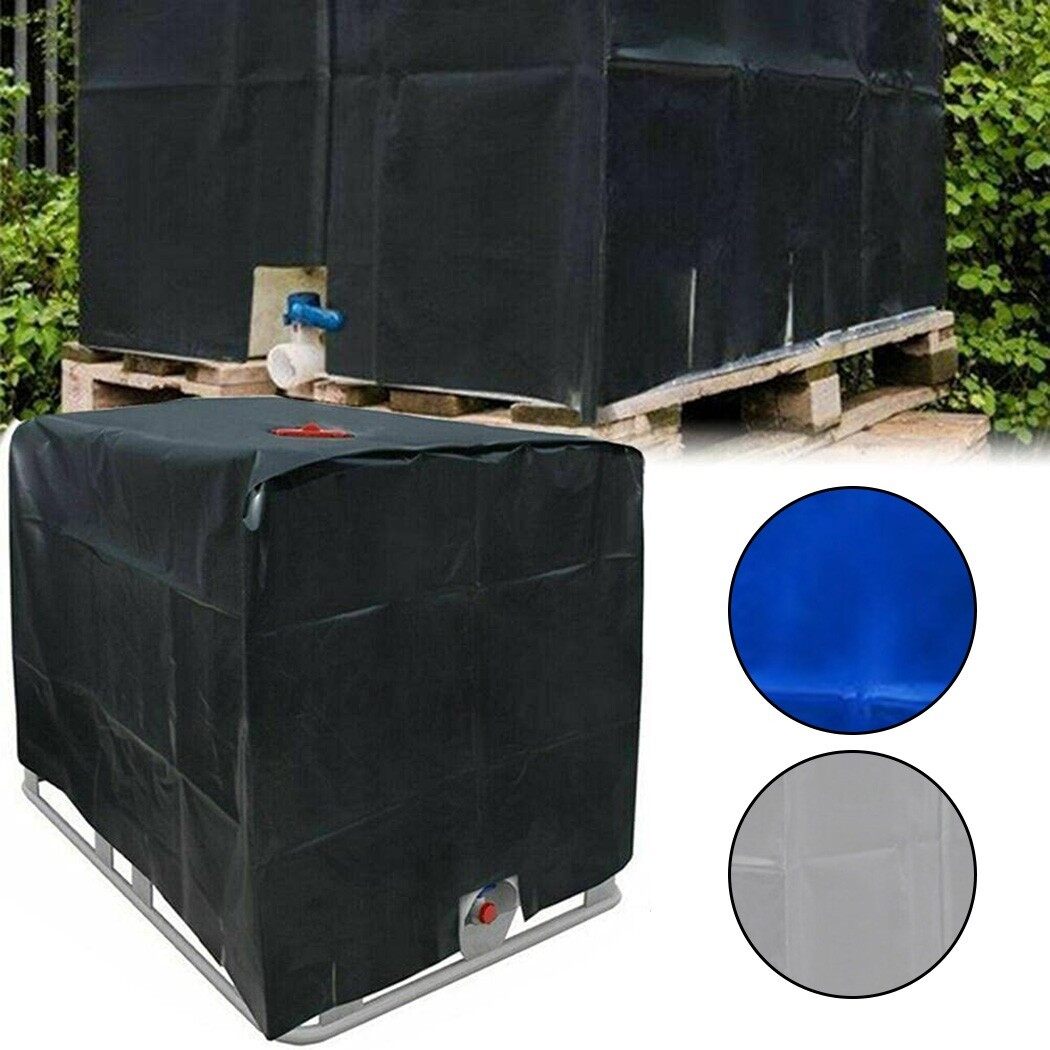 Dustproof Water Tank Cover Rain Tank Water 120x80x116 (cm) Container ...