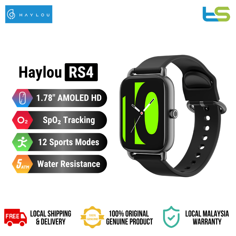 Haylou RS4 Alipay LS12 / RS3 Sony GPS LS04 Smart Watch AMOLED Display SpO2 Blood Oxygen ...