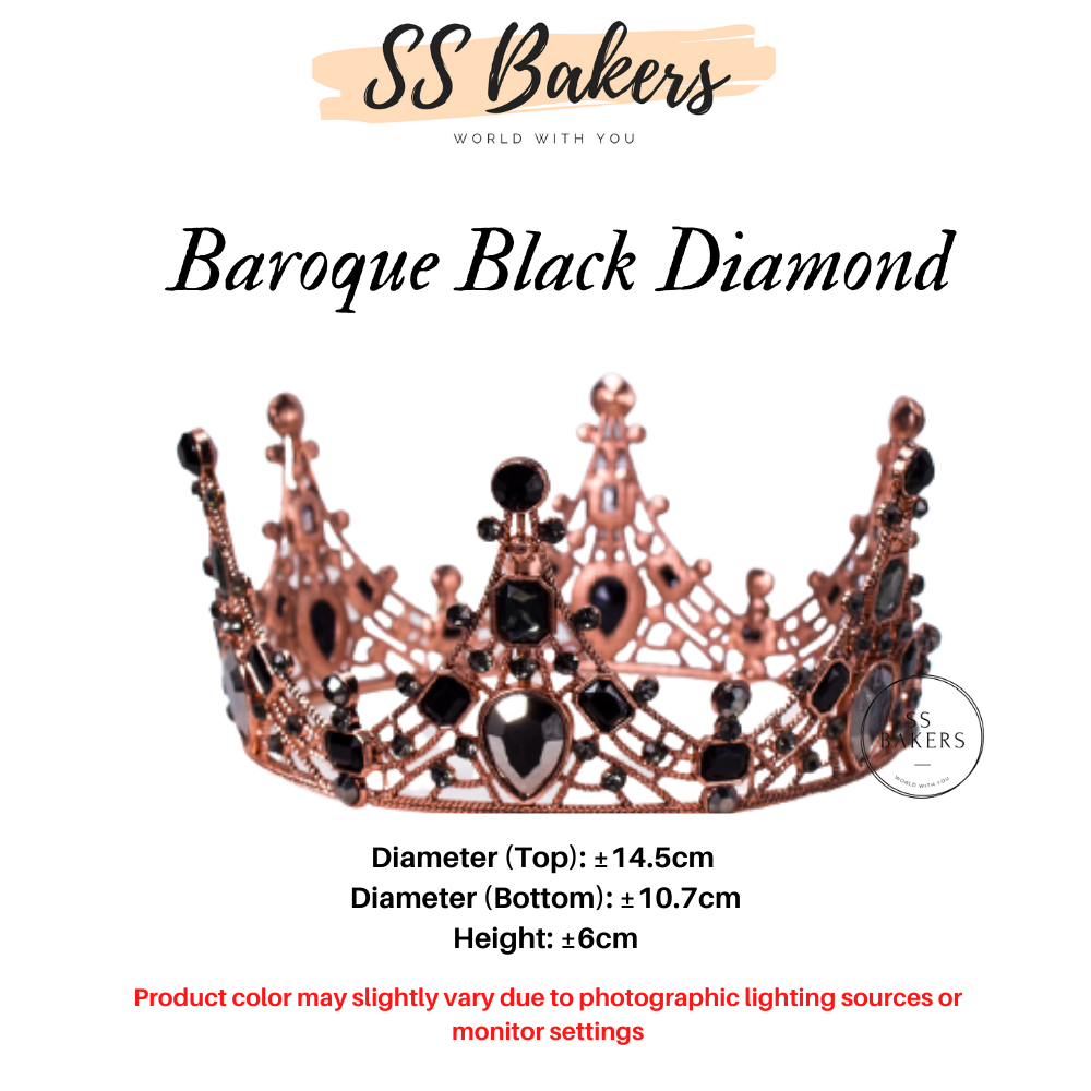 Crown Cake Topper Pearl Diamond Princess Queen Wedding Birthday Girl ...