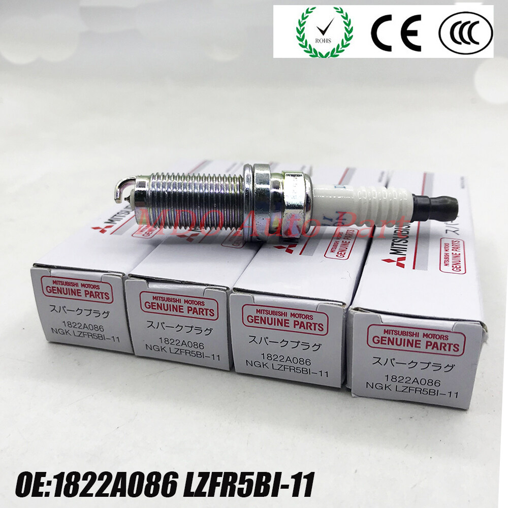 Hatchback 1822A086 Iridium Spark Plug Mitsubishi Mirage G4 NGK LZFRBI ...
