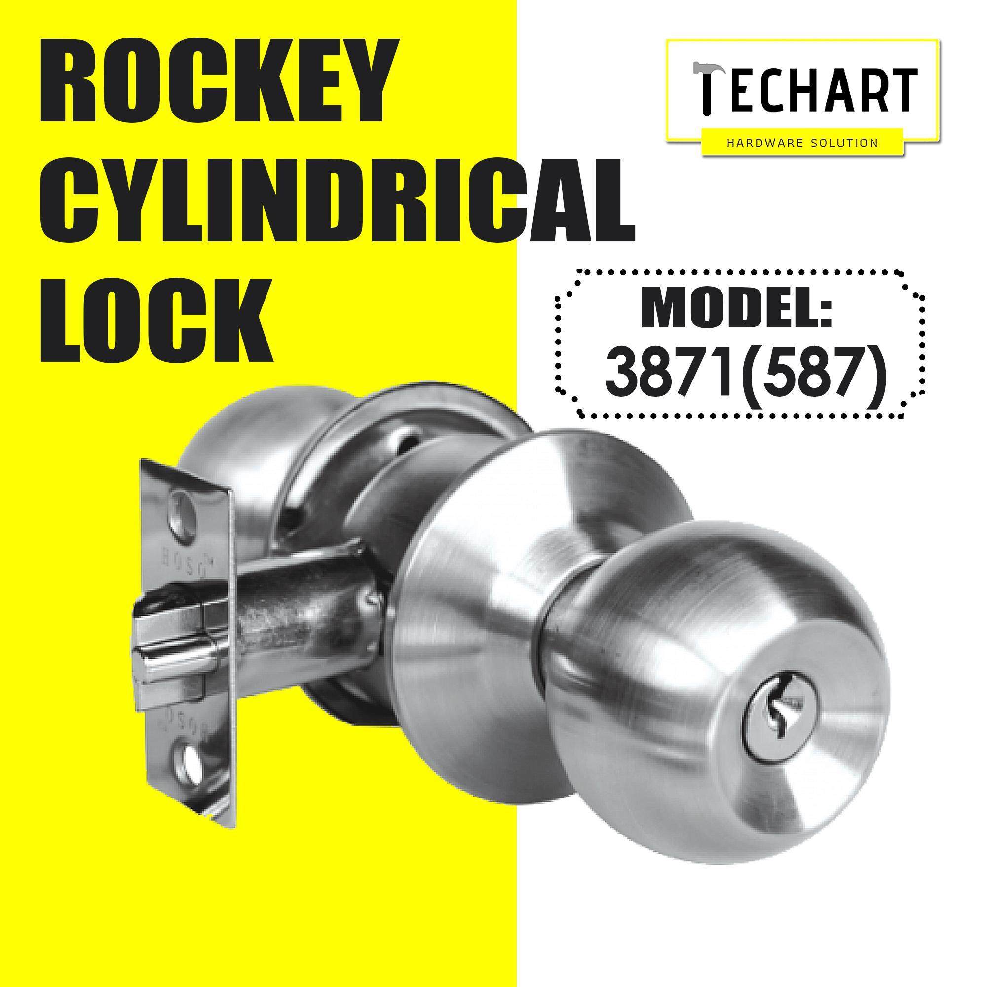 ROCKEY CYLINDRICAL LOCK R3871SS | Lazada