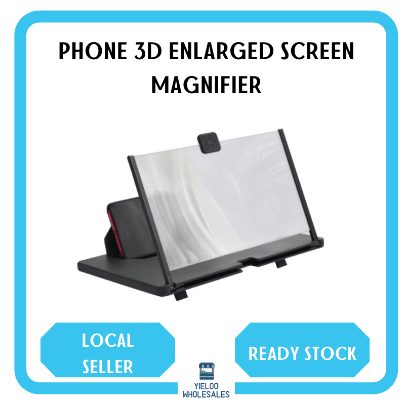 Mobile Phone 3D Enlarged Screen Enlargement Magnifier To 10 Inch / 12 ...
