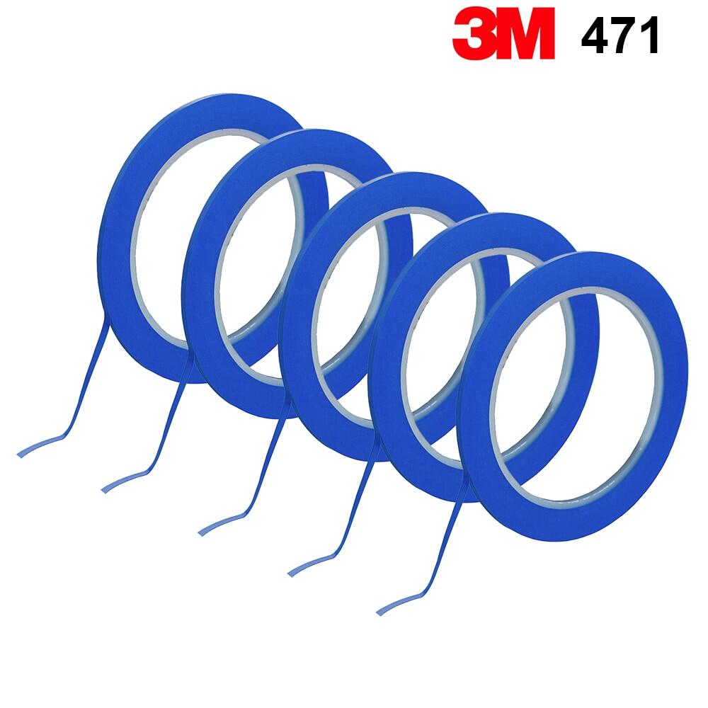 3M 471 Vinyl Tape Fineline Fine line Pinstriping Tape Blue Floor Tape ...