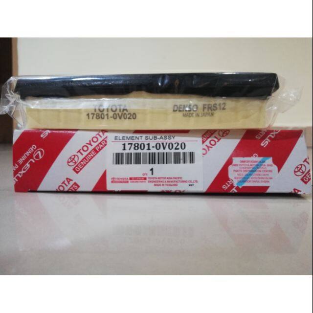 TOYOTA CAMRY 2.5 HYBRID AVV50 AIR FILTER 17801-OV020 17801-38010 | Lazada