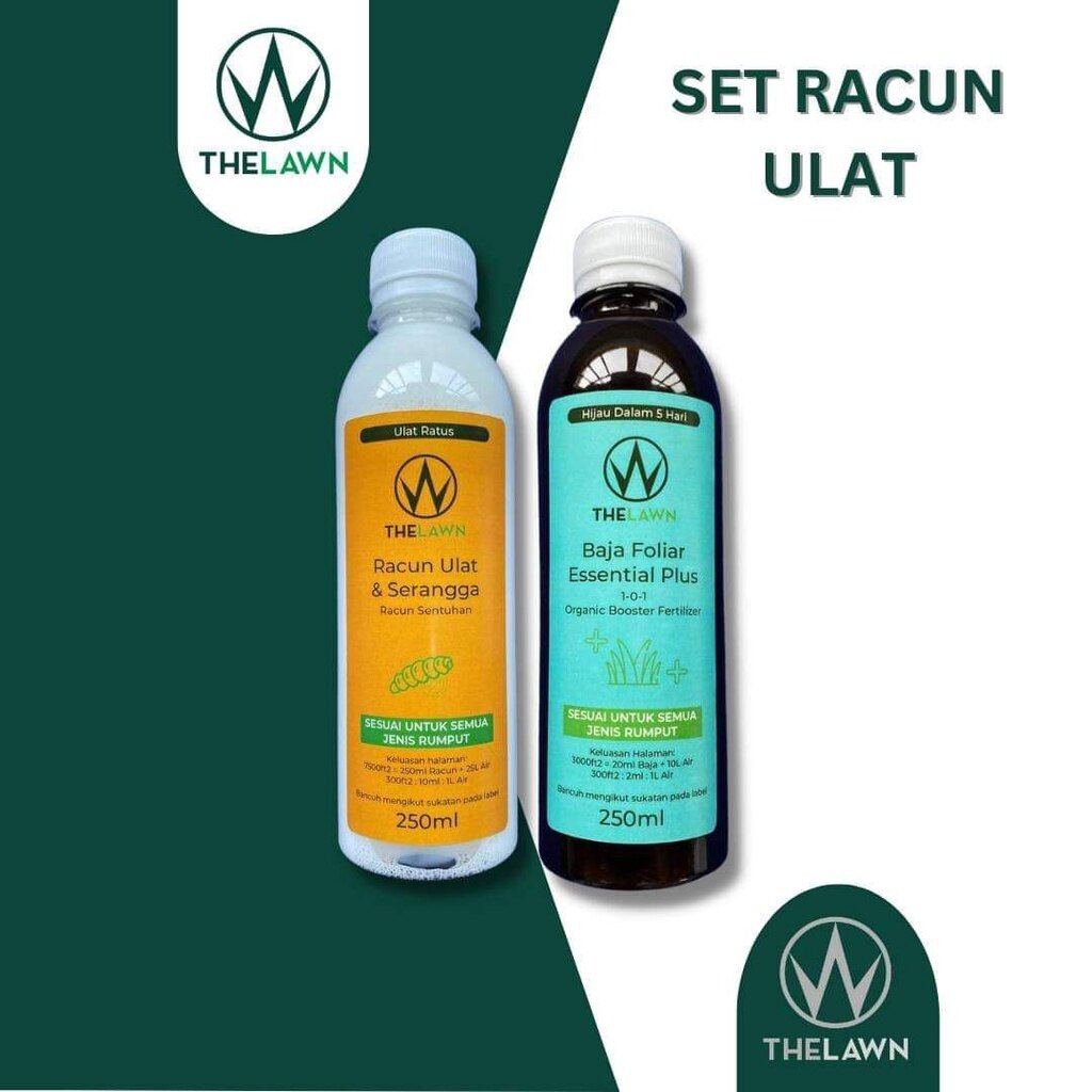 Set Racun Ulat & Baja Rumput Karpet Philipine Jepun Cowgrass Carpet ...