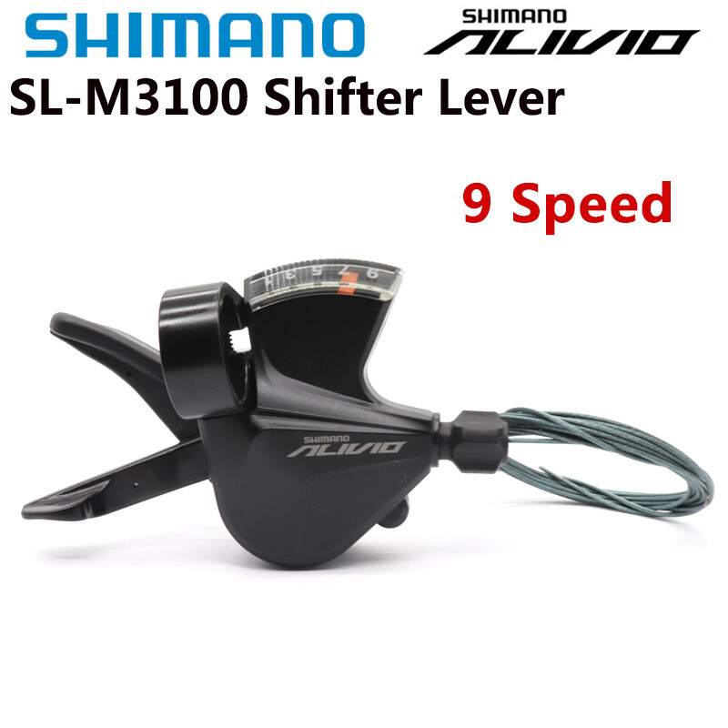 Shimano Alivio M3100 9 Speed Groupset Sl M3100 Shifter Lever RD M3100 ...