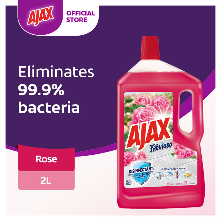 Ajax Fabuloso Rose Multi Purpose Floor Cleaner 2L | Lazada
