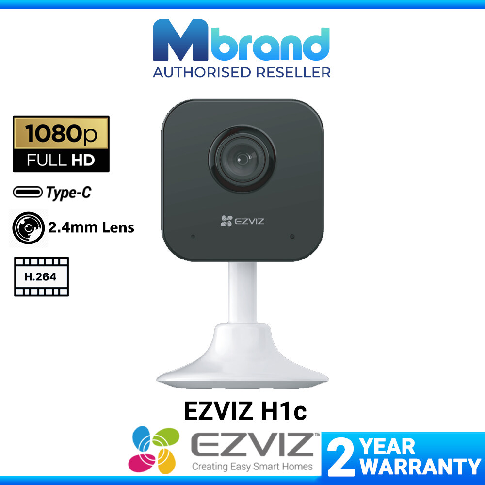 Ezviz H1c 1080p Smart Home Indoor Wi-Fi Camera With Sharp Night Vision ...