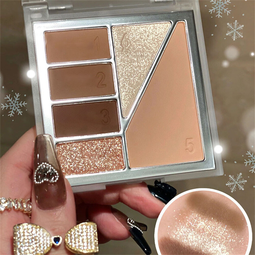 DIKALU Complete Makeup All-In-One Powder Pan Eyeshadow Pan Sequins ...