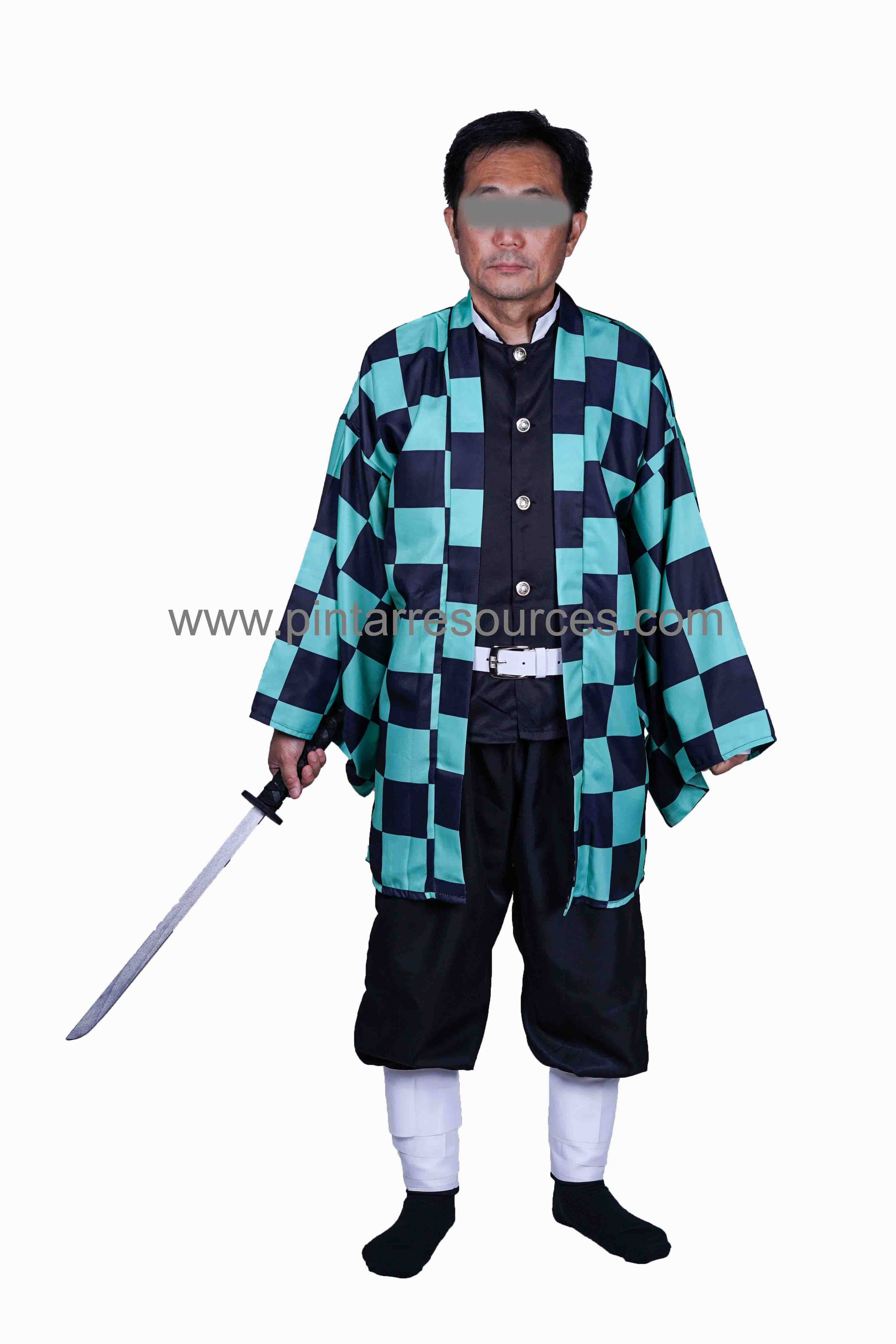 READY STOCK Cosplays Adult Japanese Anime / Manga Demon Slayer Tanjiro ...
