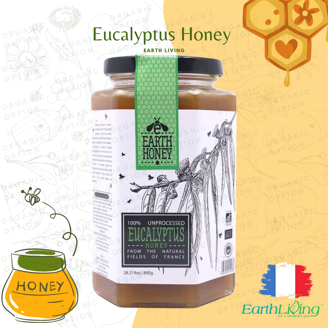 Earth Organic Eucalyptus Honey 800g | Lazada