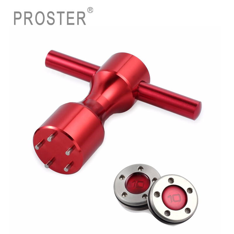 Proster 2X 10/15/20g Golf Custom Weights Red Wrench For Titleist Scotty ...