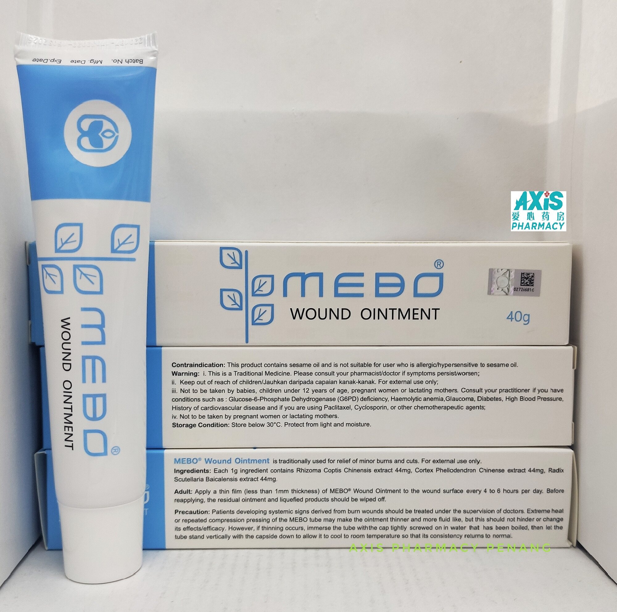 Mebo Wound Ointment 40g Exp:03/2026 | Lazada