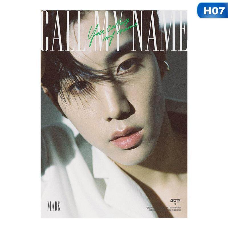 BBty 1 Pcs 21x30 ซม. เคป็อปแบล็กพิงค์พัดลมคอลเลกชันแขวนภาพวาดศิลปะการ ...