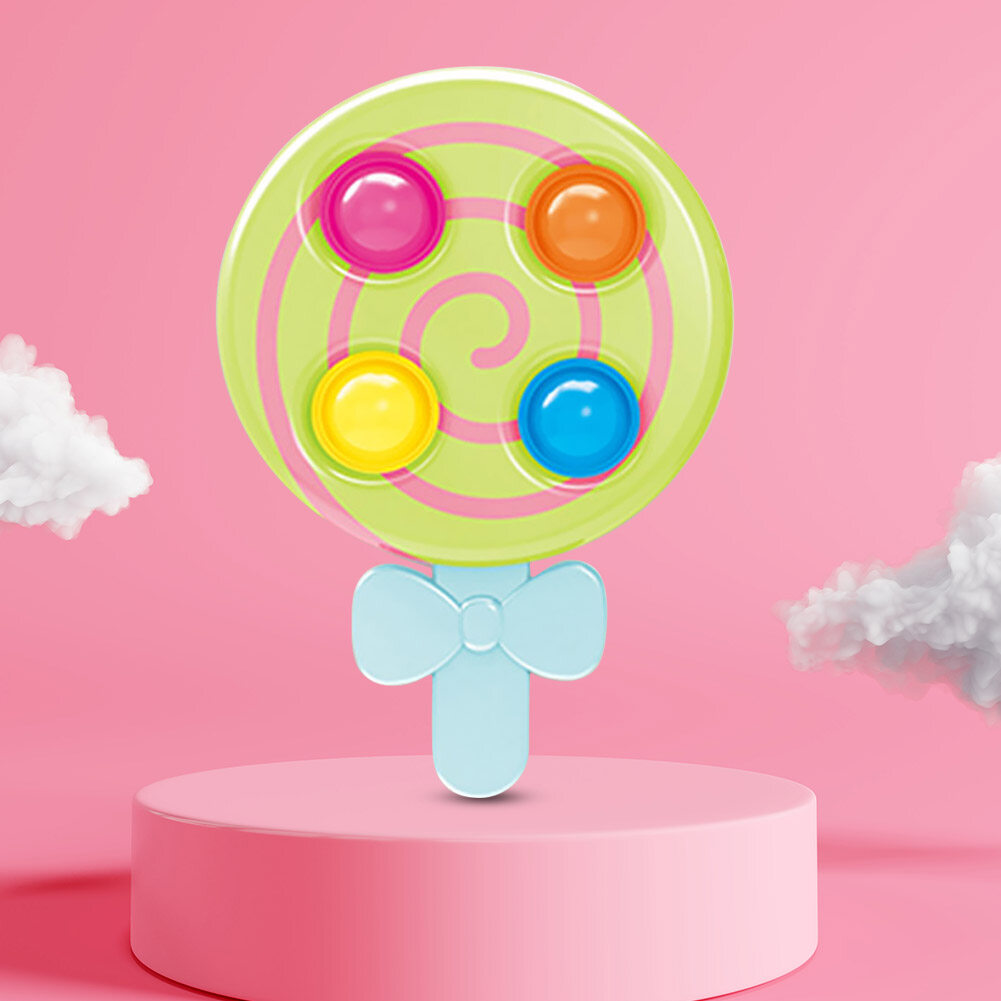 Candy Dimple ของเล่นฟองสบู่เด็กปลายนิ้ว Sensory บรรเทาความเครียดของเล่น ...