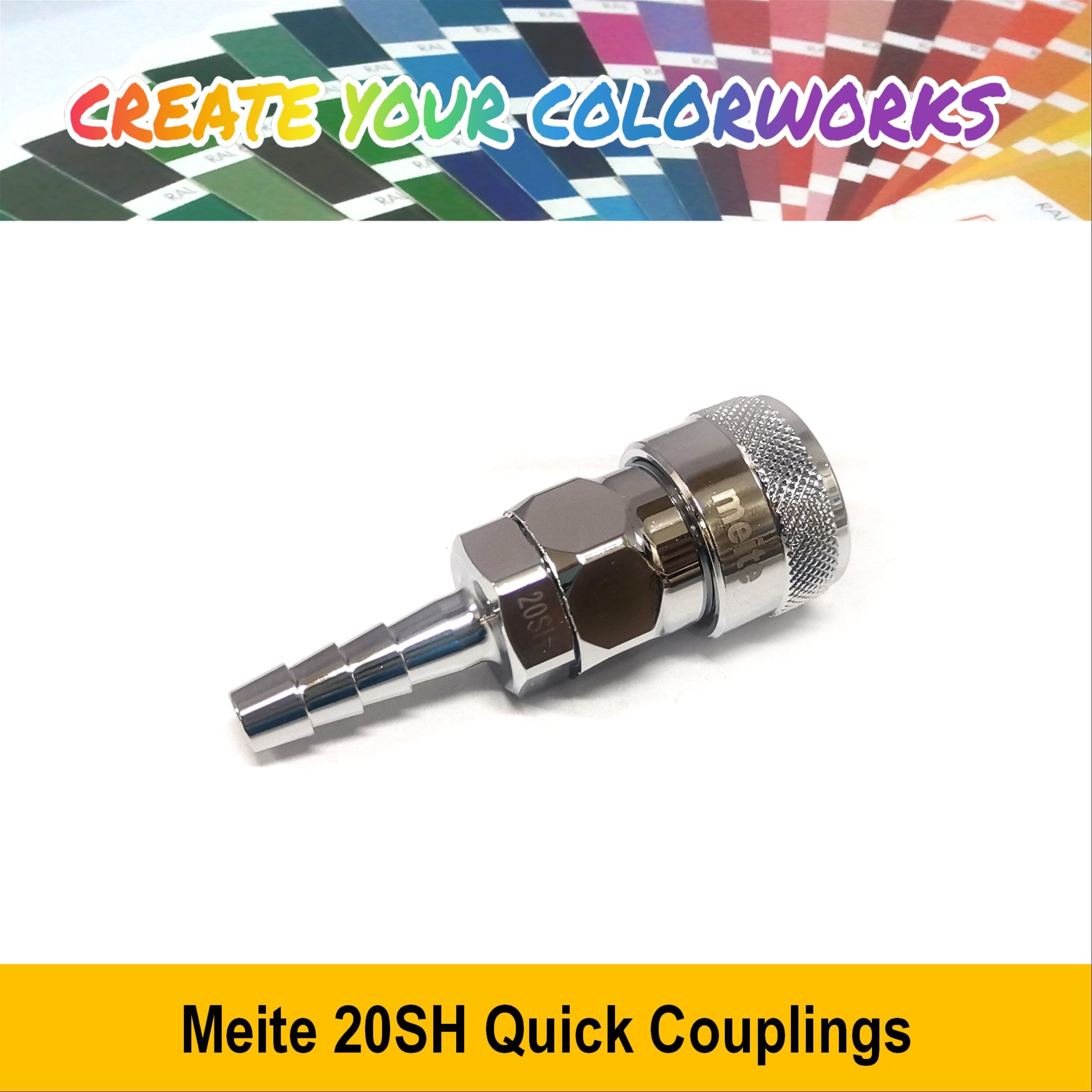 Meite 20SH 20PF 1/4" Air Compressor Hose Quick Coupler Connector ...