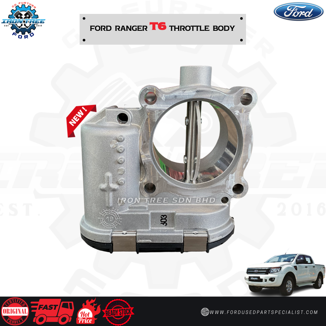 Genuine Ford Ranger T6 2.2/3.2 Throttle Body Assy BK2Q-9E926-AC | Lazada